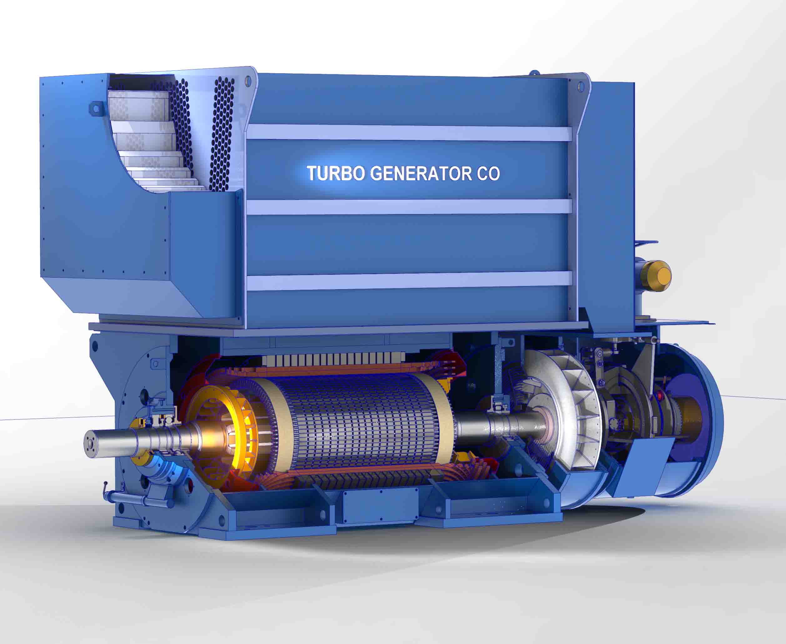 High voltage electric motors - Turbogenerator